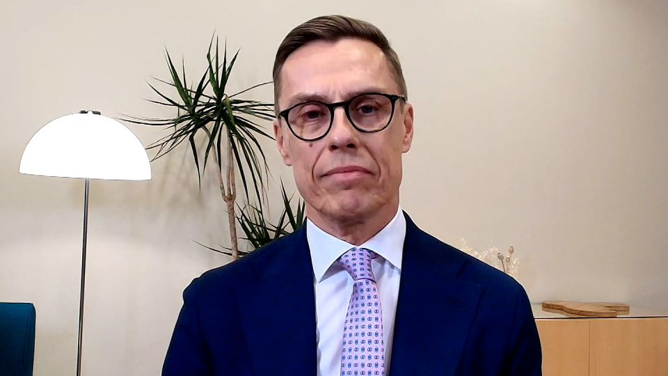 Putin smiling in the Kremlin, says Finnish President