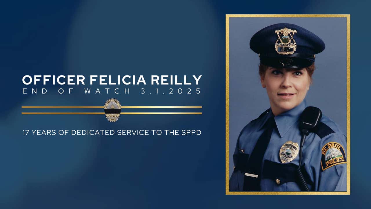 St. Paul police mourn death of retired Officer Felicia Reilly