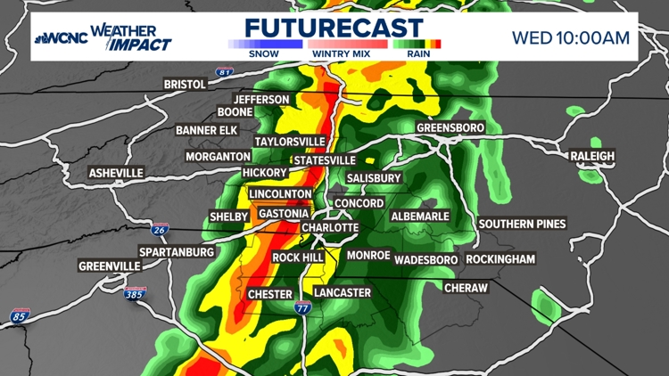 Stay alert: Severe storms to impact Wednesday morning commute