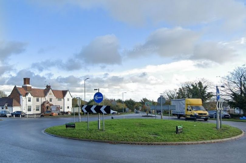 The busy Essex roundabout named after a now-closed hotel
