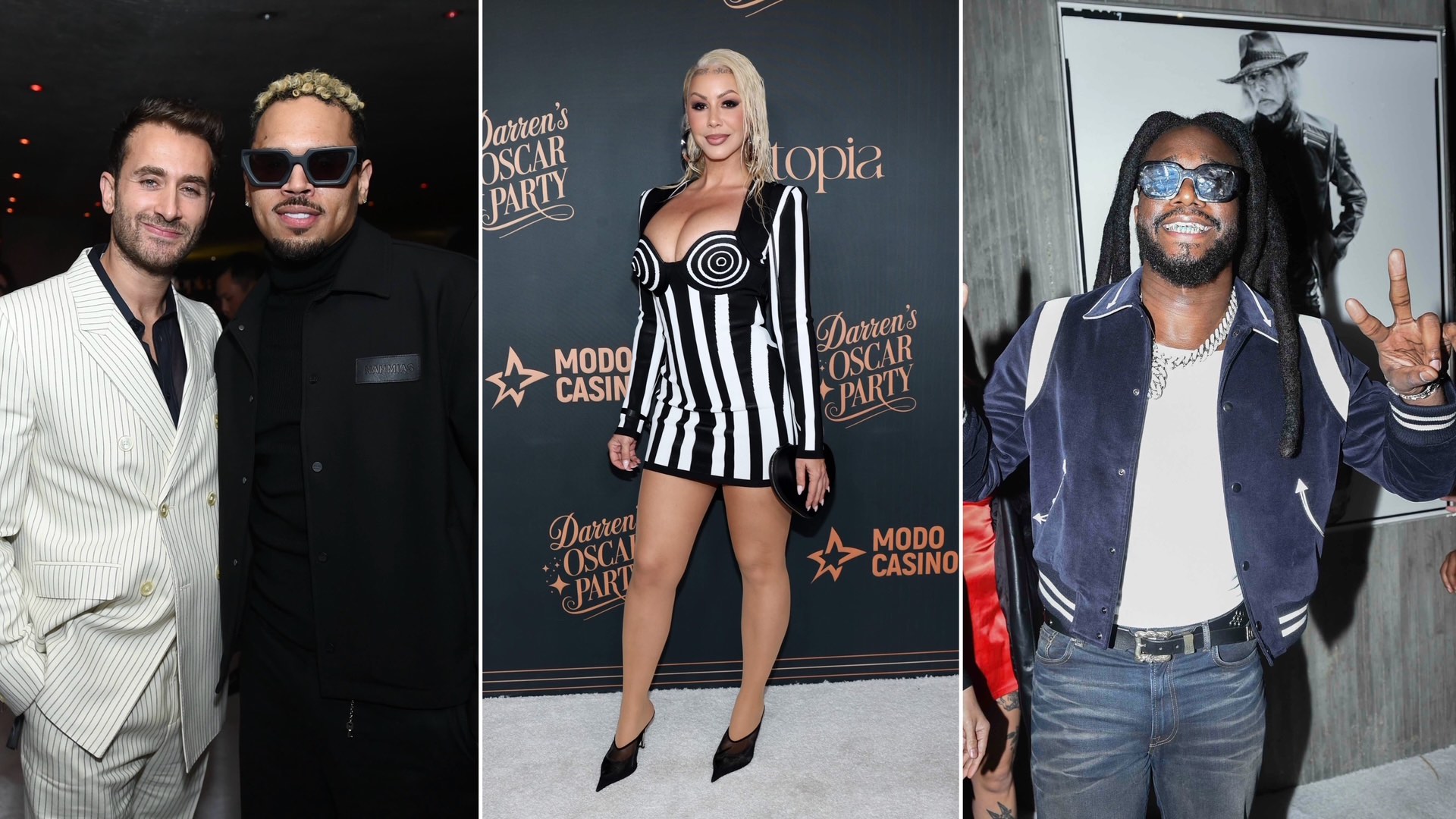 Diplo, Shaboozey, Amber Rose, Chris Brown, Bruno Mars, Brandon Lee, and ...