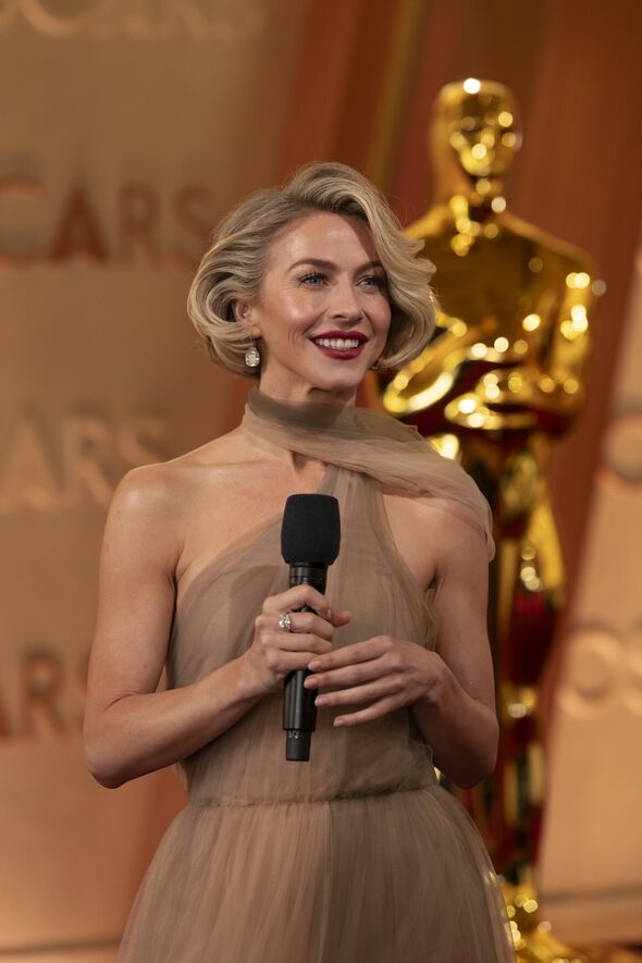 Julianne Hough slammed for comment towards indigenous communities at Oscars