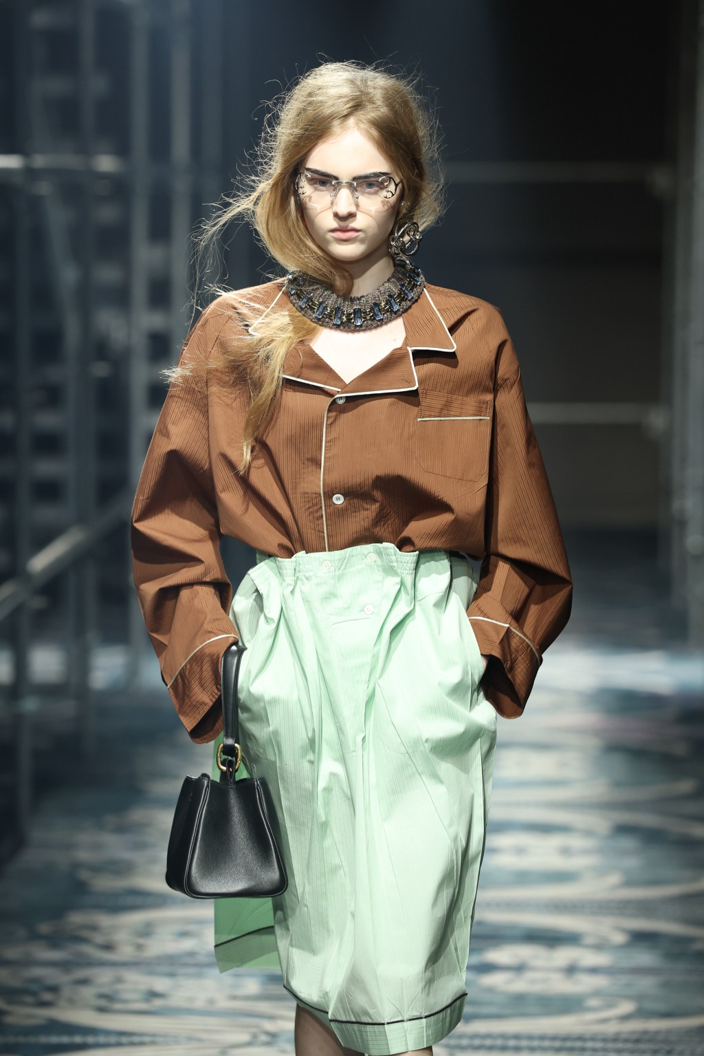 Prada panned for bedhead hair trend at Milan Fashion Week: ‘Depression ...