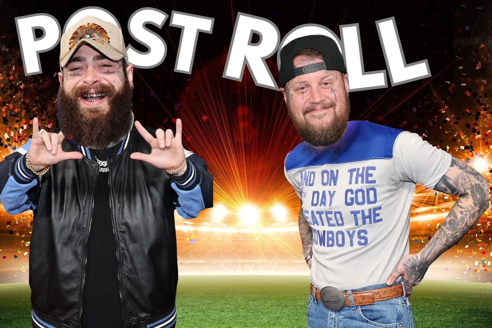 Jelly Roll Hilariously Jokes About Being Mistaken for Post Malone [Watch]