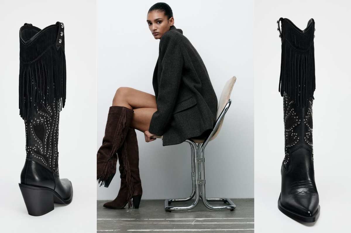 Estas son las botas estilo cowboy de ZARA que necesitarás en tu clóset ...