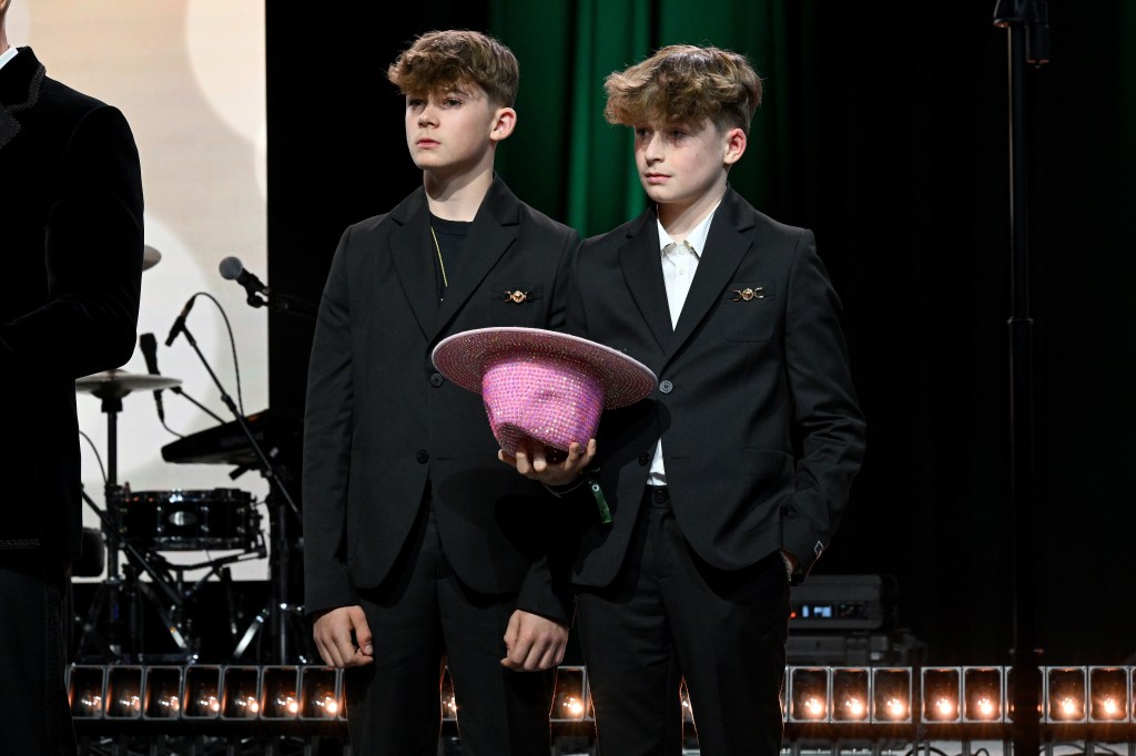 Rocket boys: Elton John’s sons make rare appearance at his Oscars 2025 ...