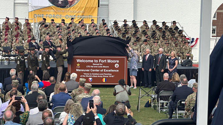Fort Moore’s name changed back to Fort Benning