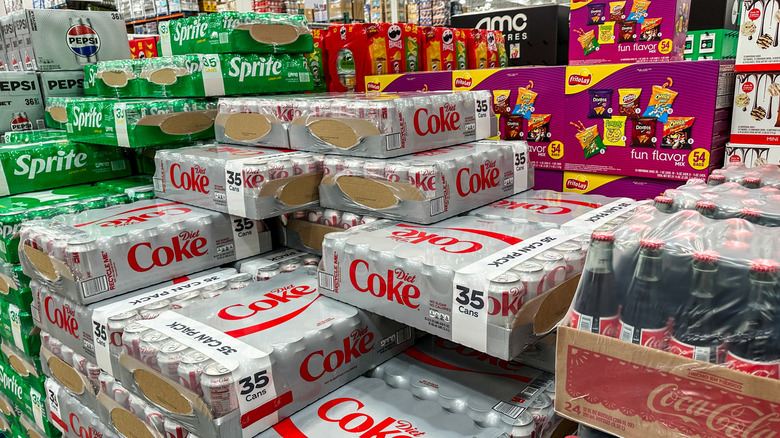 Costco's Bulk Cases Of Soda May Not Be As Good A Deal As You Think