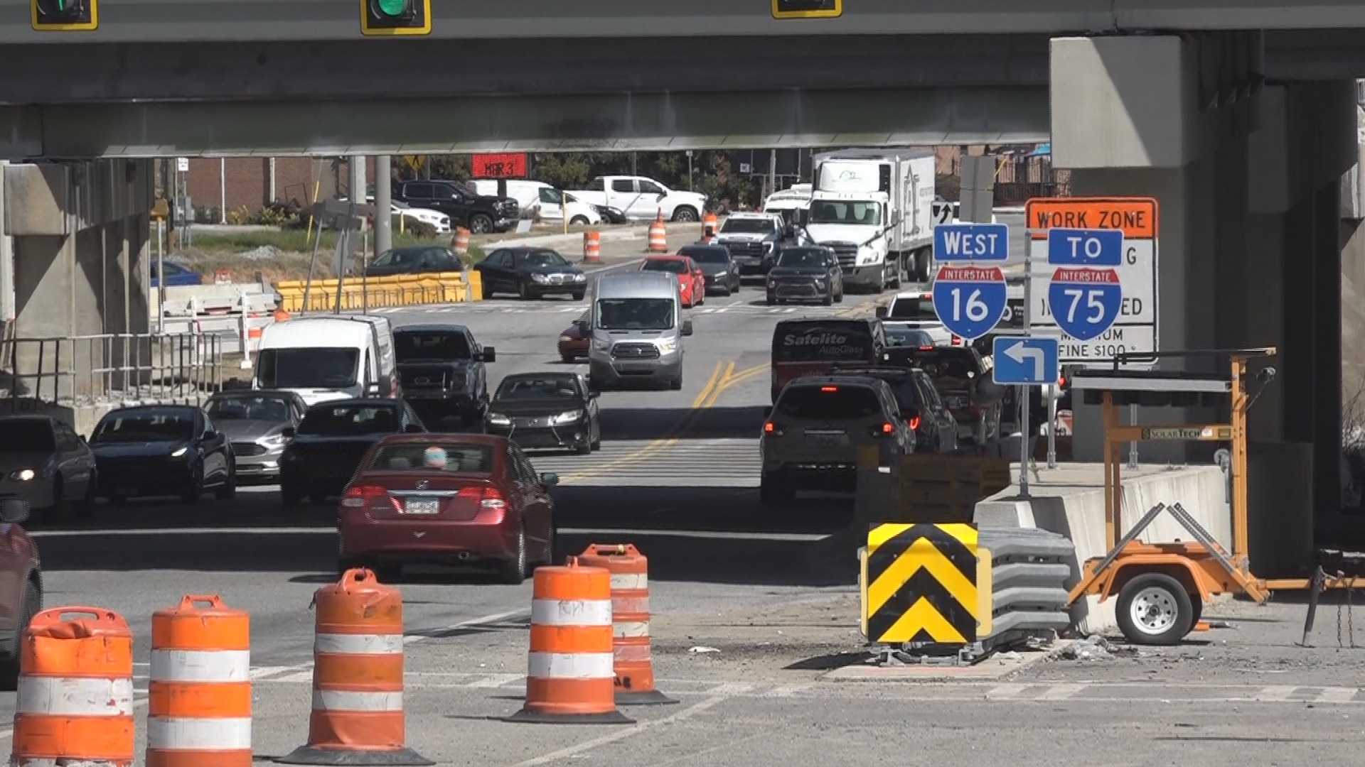 Spring Street on-ramp to I-16 Westbound in Macon projected to open by ...