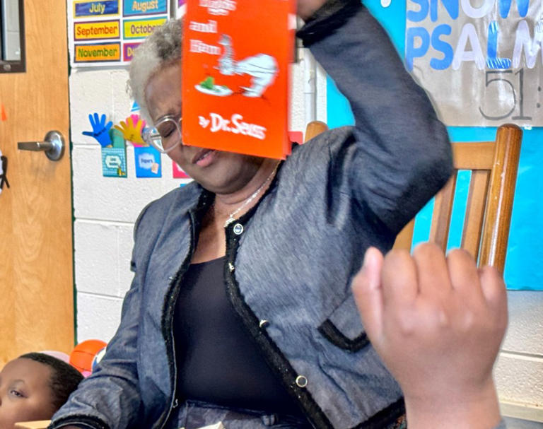 GALLERY: Ramah Junior Academy welcomes WSAV’s Kim Gusby