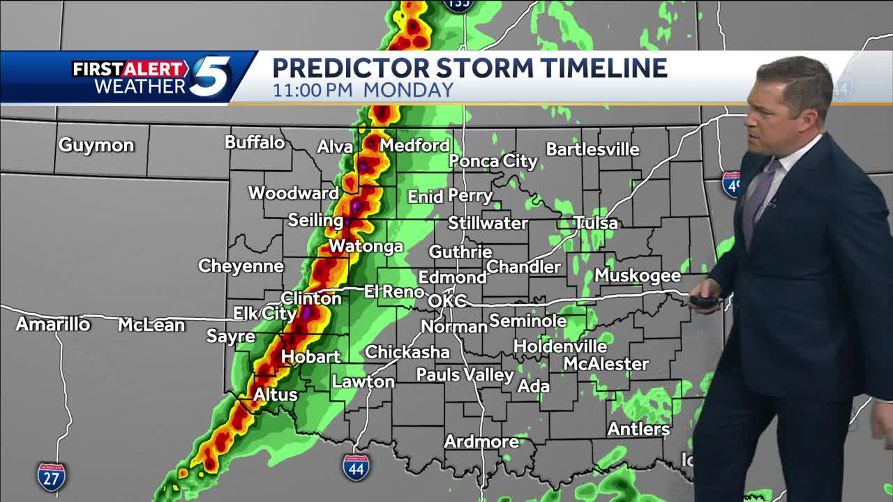 March 3,2025: Severe storms move in tonight