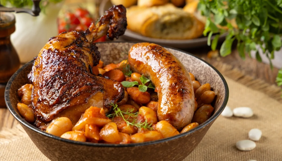 Cassoulet maison traditionnel