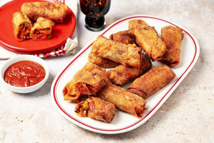 Pizza Egg Rolls