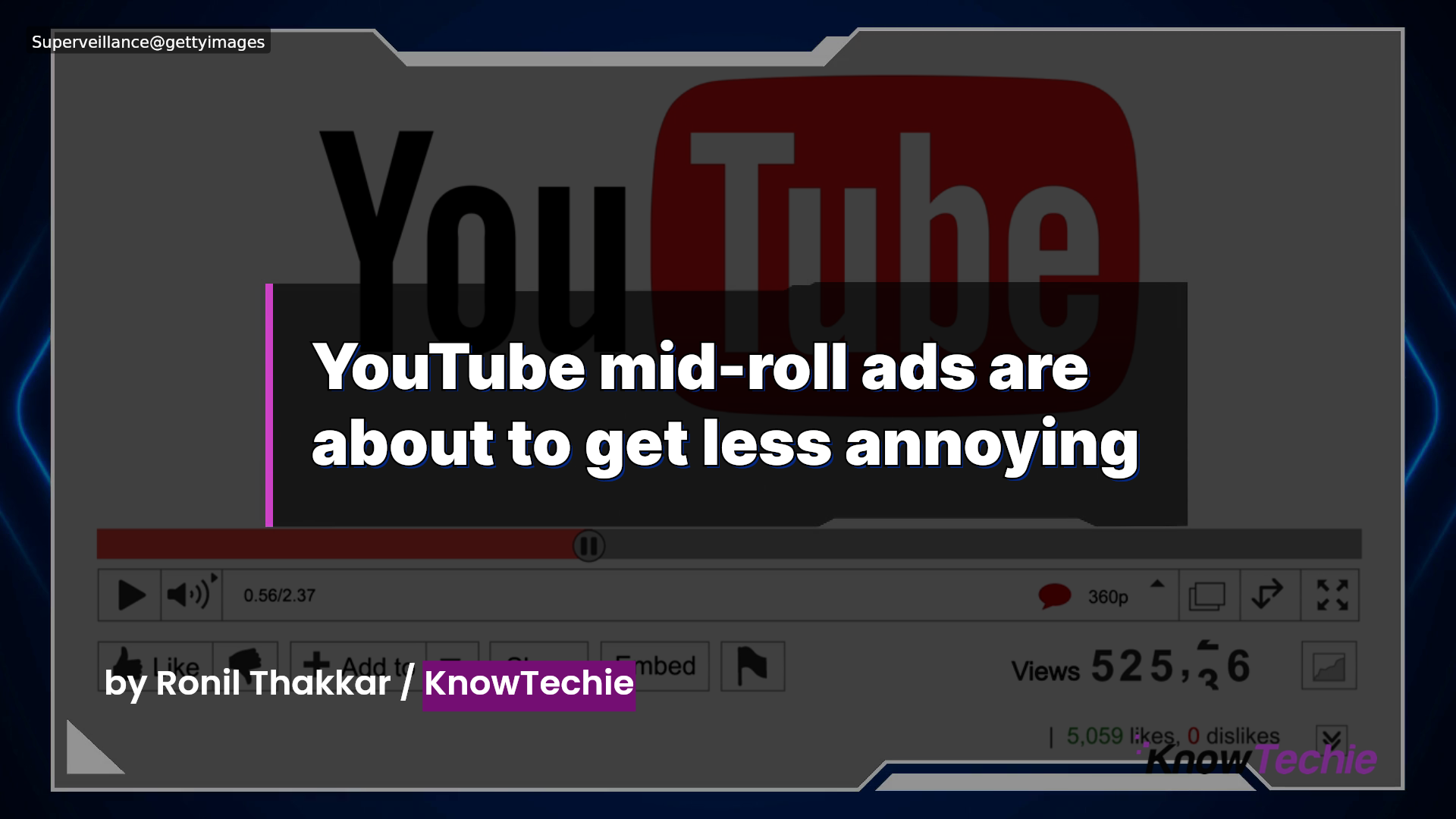 YouTube mid-roll ads are about to get less annoying
