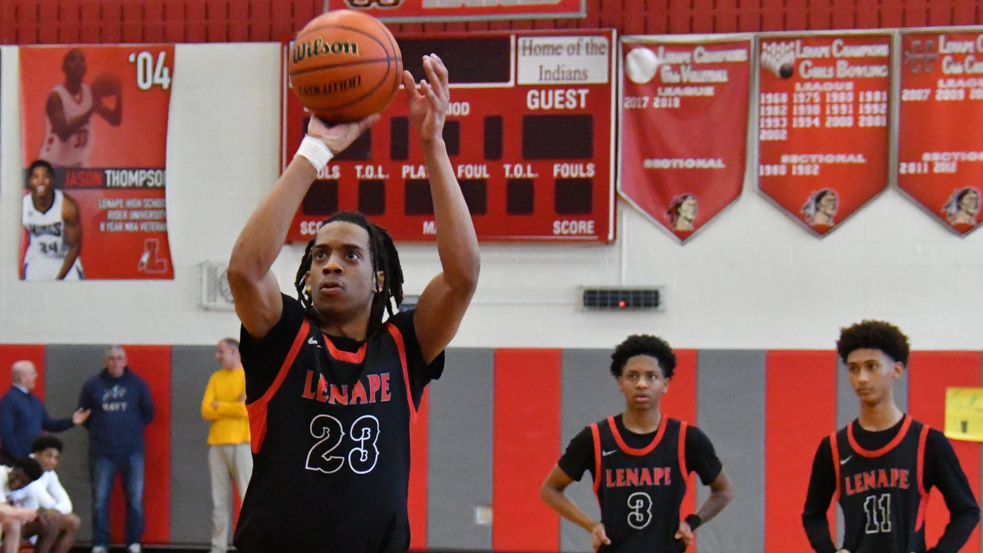 Barnes makes most of every possession as Lenape tops Cherokee in South ...