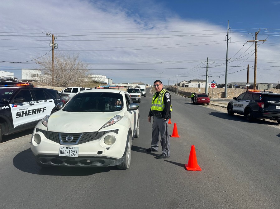 Sheriff’s Office conducts checkpoint for driver’s license, insurance