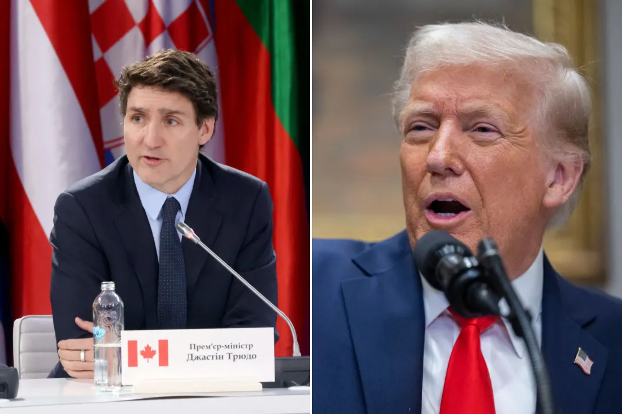Trudeau announces 25% tariffs on US goods will take effect at midnight ...