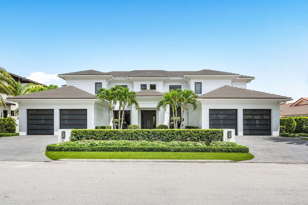 Explore this 8,019 Sq. Ft. Waterfront Mansion in Boca Raton, FL
