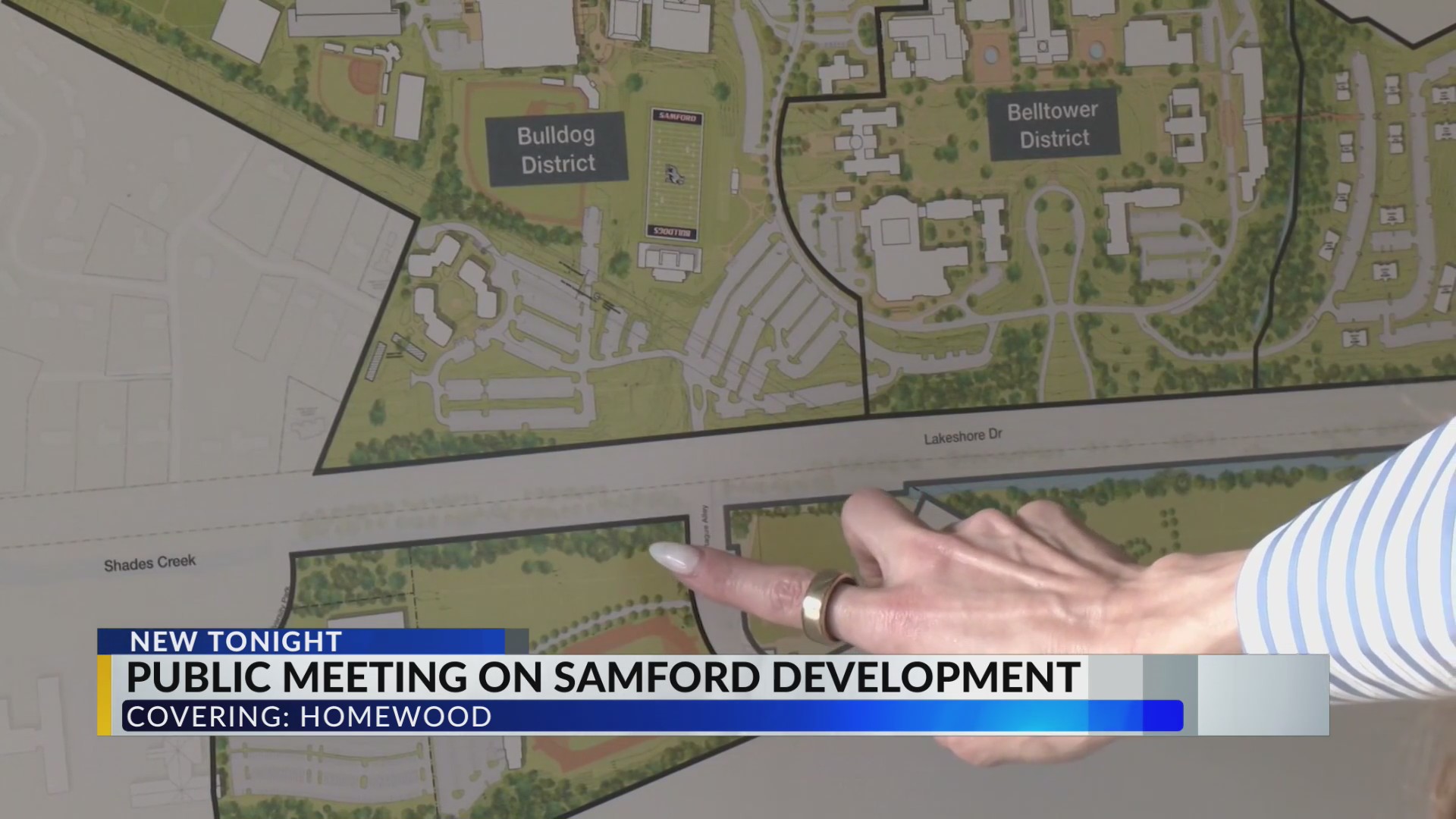 Public providing input on proposed Samford development