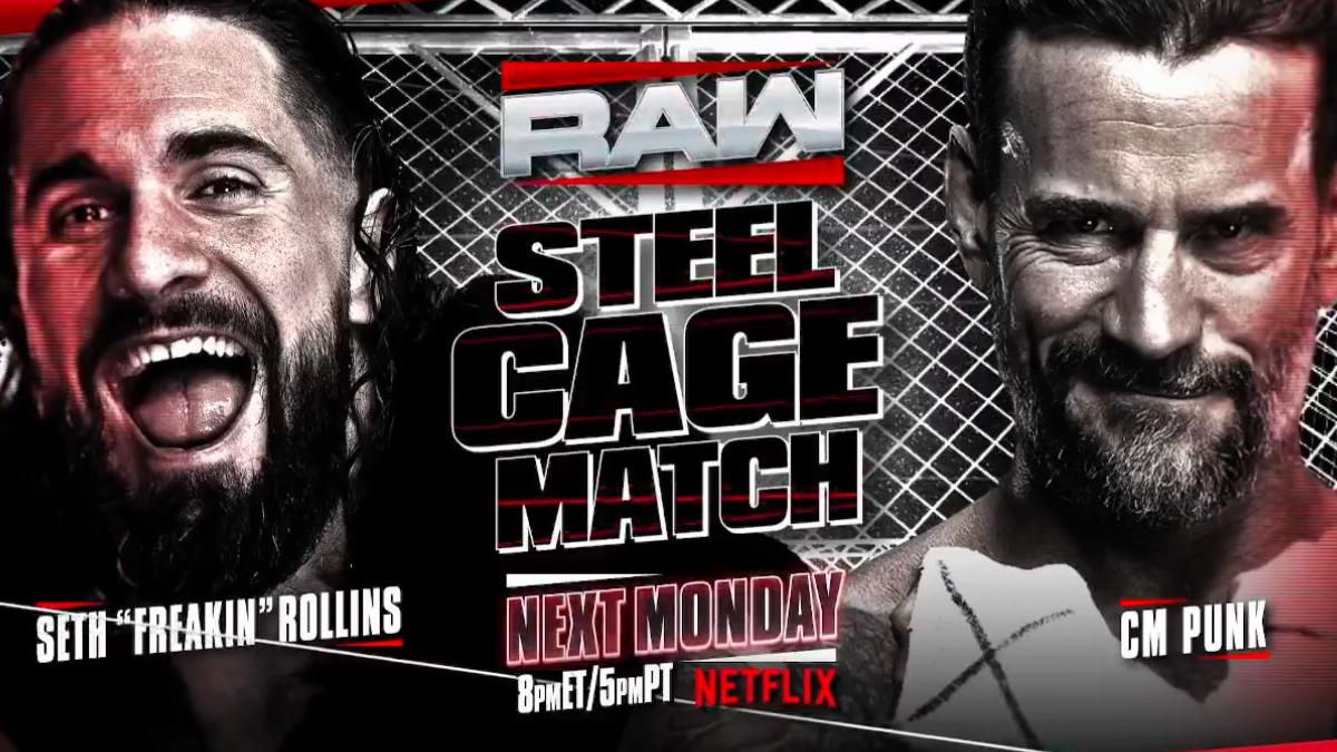 Steel Cage Match Announced for WWE RAW Next Week in Madison Square Garden