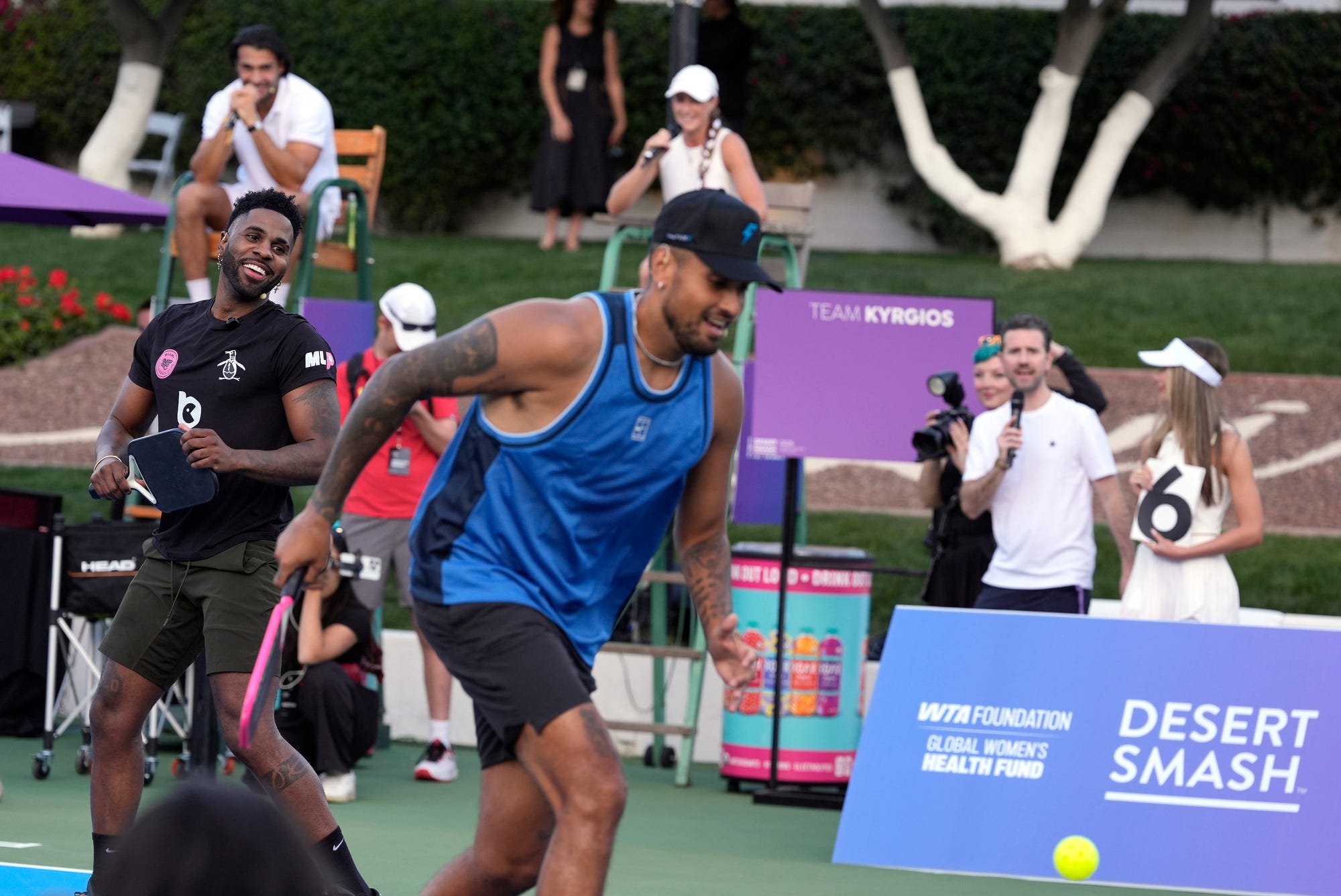 Jason Derulo, Nick Kyrgios and Naomi Osaka bring swag — and jokes — to ...