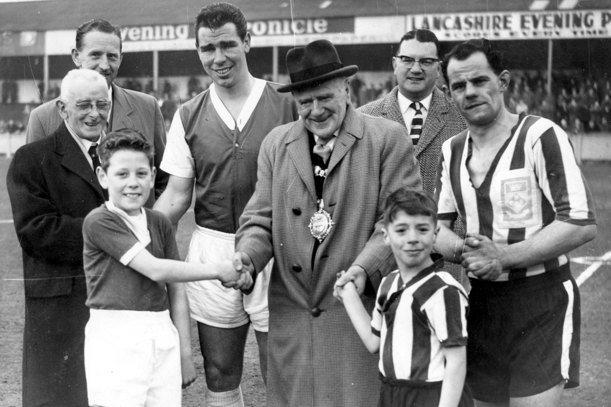 Pictures of Wigan Athletic in action 1950s-1960s