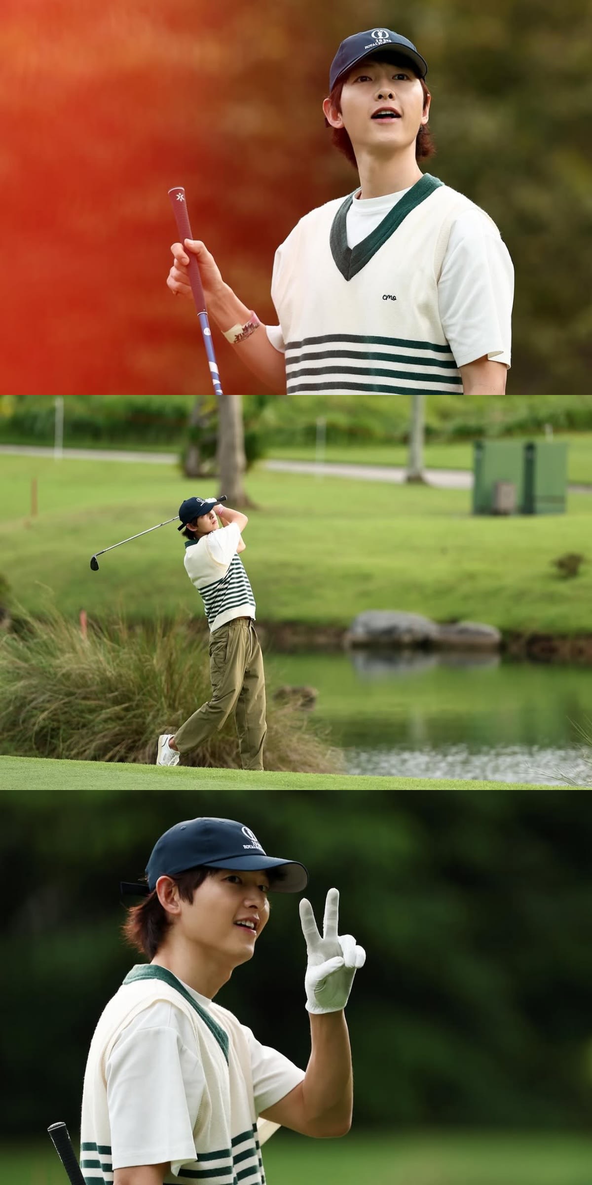 Song Joong Ki Spotted at British Royal Golf Association Event With His ...