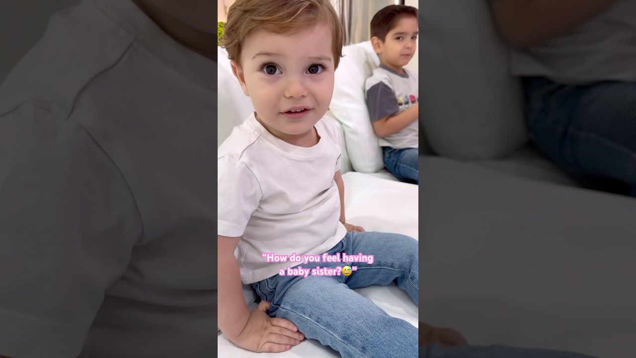 Kade’s thoughts on his baby sister