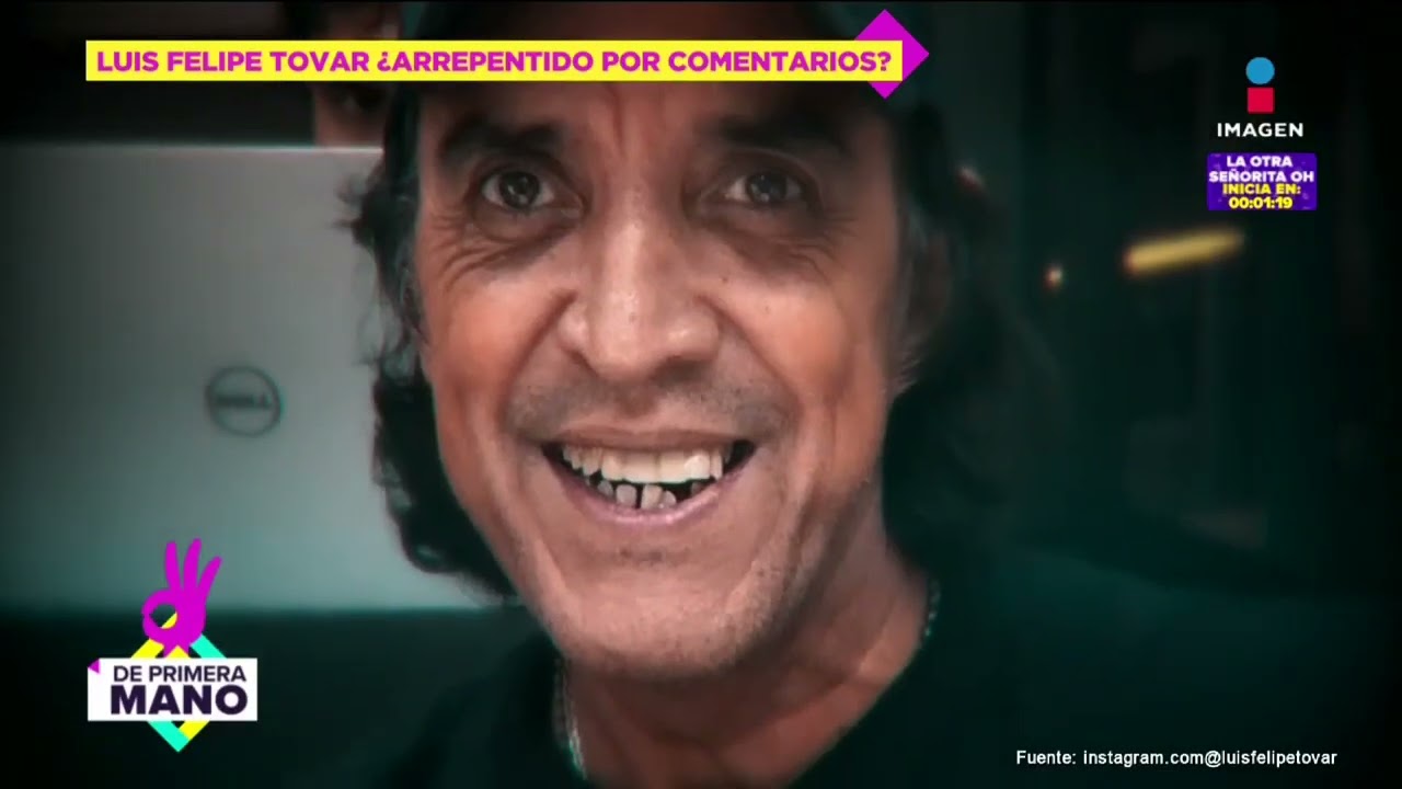 ¡Luis Felipe Tovar se ARREPIENTE por COMENTARIOS a Karla Sofía Gascón!