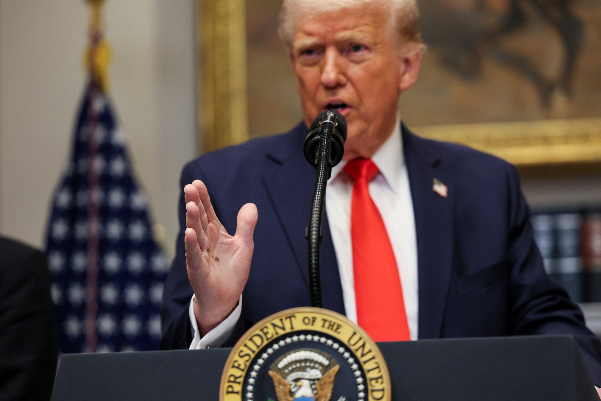 New marks on Donald Trump's hand days after huge bruise appears