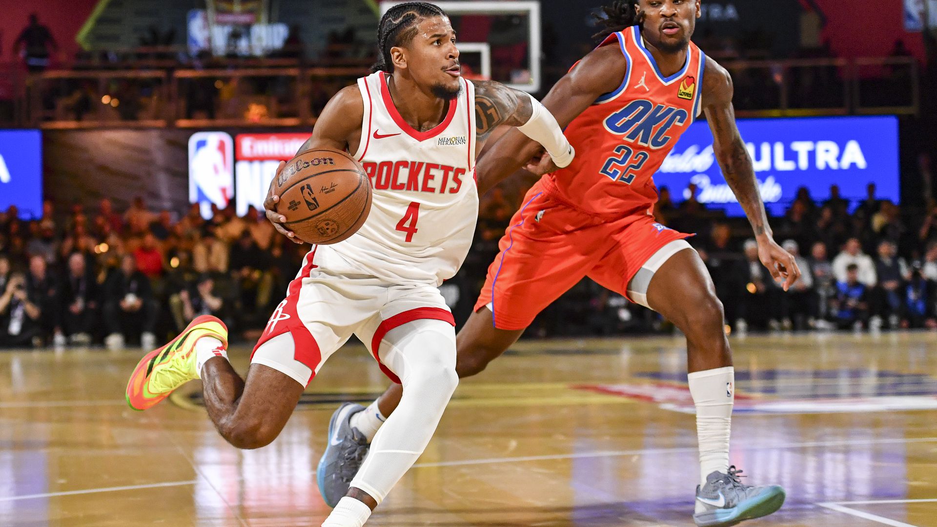 Rockets and Thunder square off in OKC