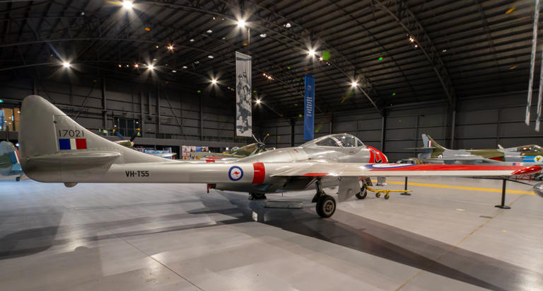 Historic de Havilland DH.115 Vampire Jet Joins Australian Warbird Fleet