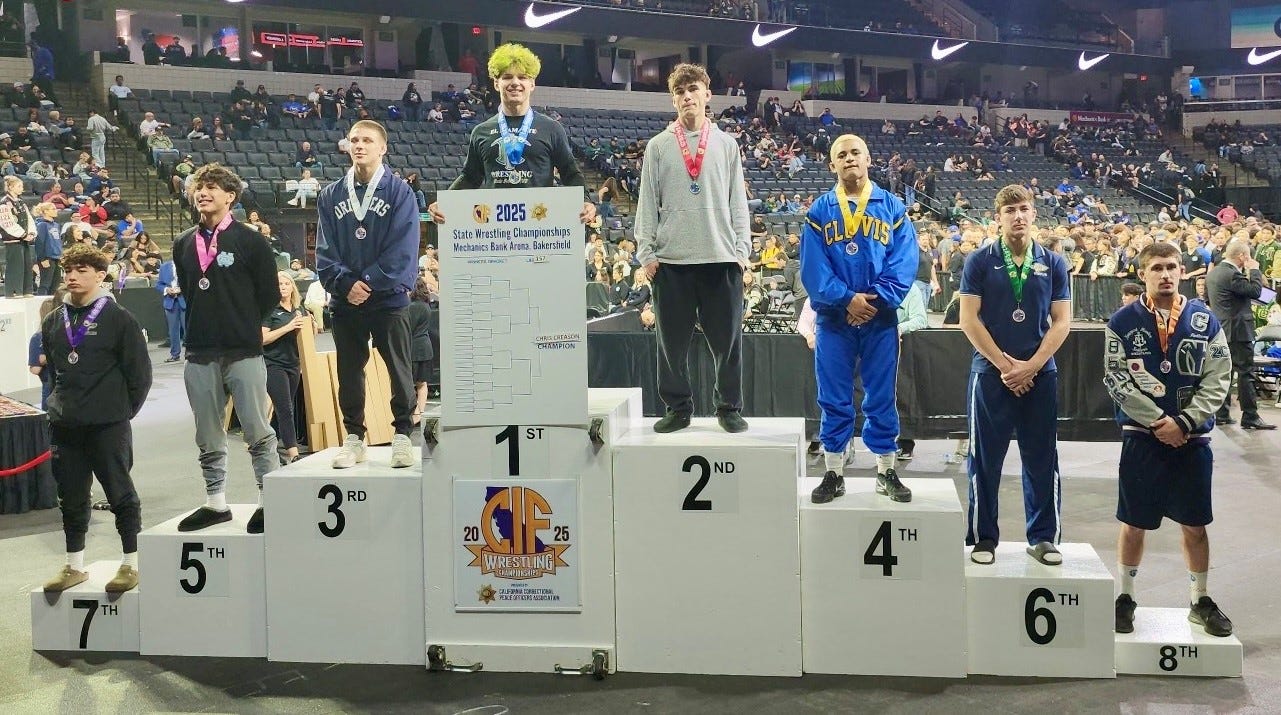 El Diamante's Creason wins CIF State individual wrestling championship ...