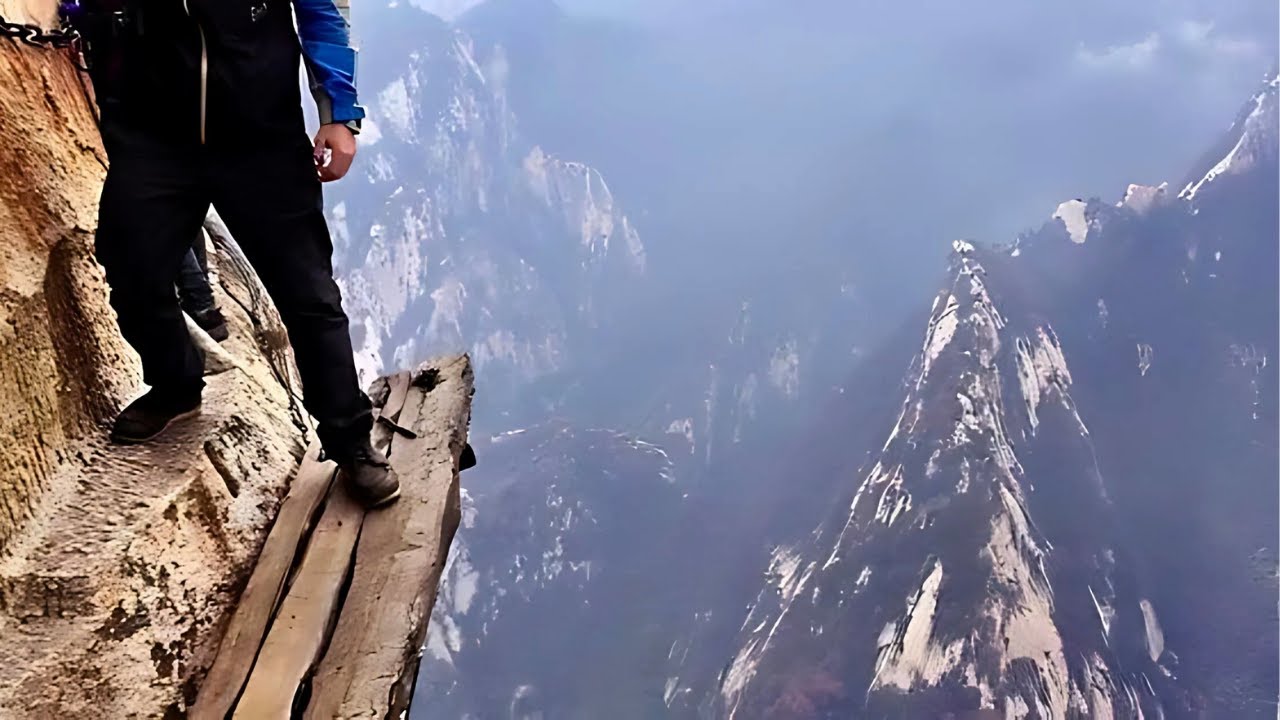Climbing Mount Huashan: World's Most Dangerous Hike
