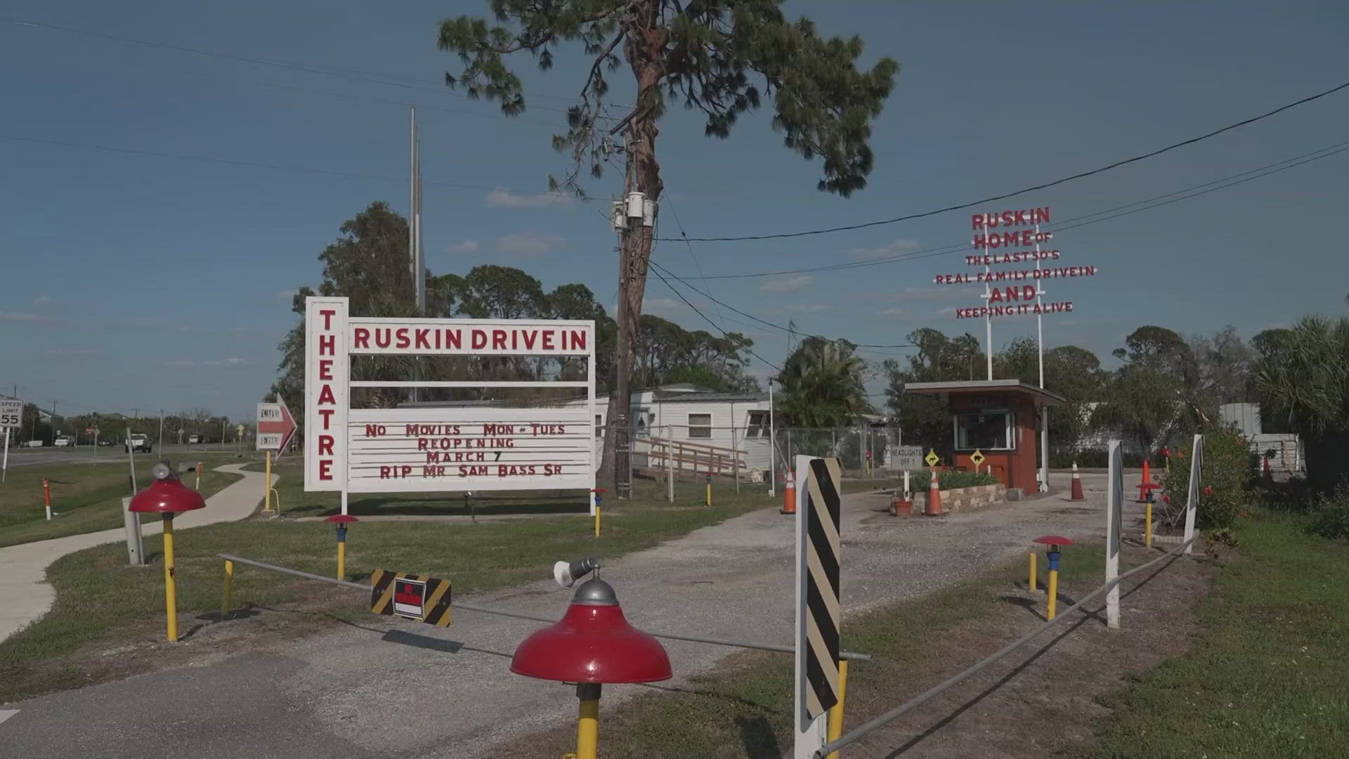 Ruskin Family Drive-In movie theatre reopening after repairs from ...
