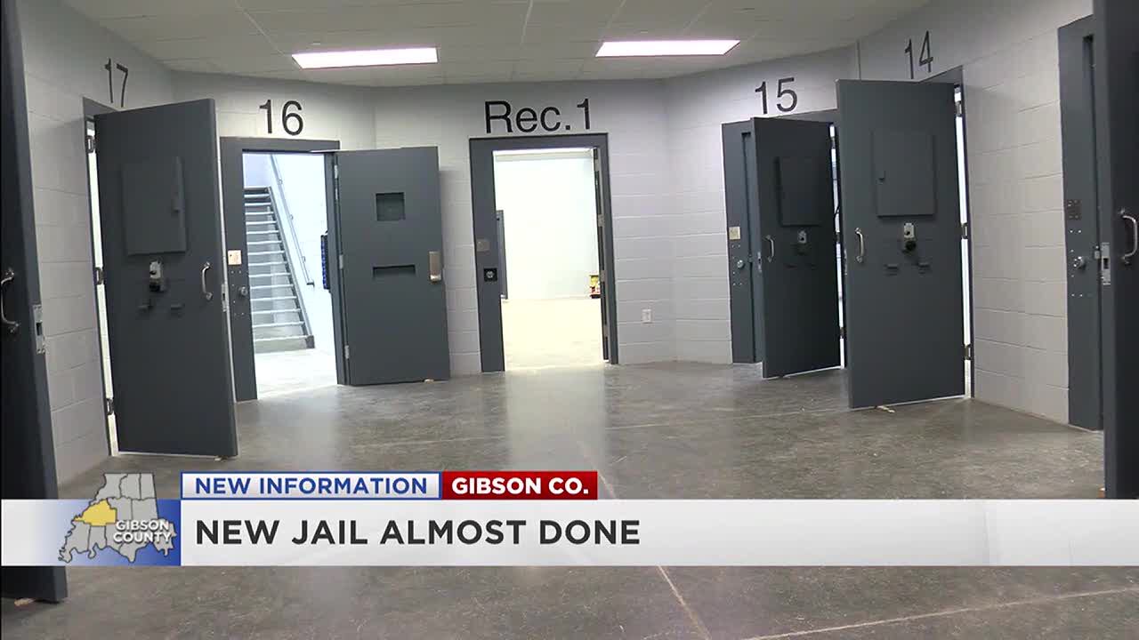 An inside look at Gibson County’s new jail as it nears completion