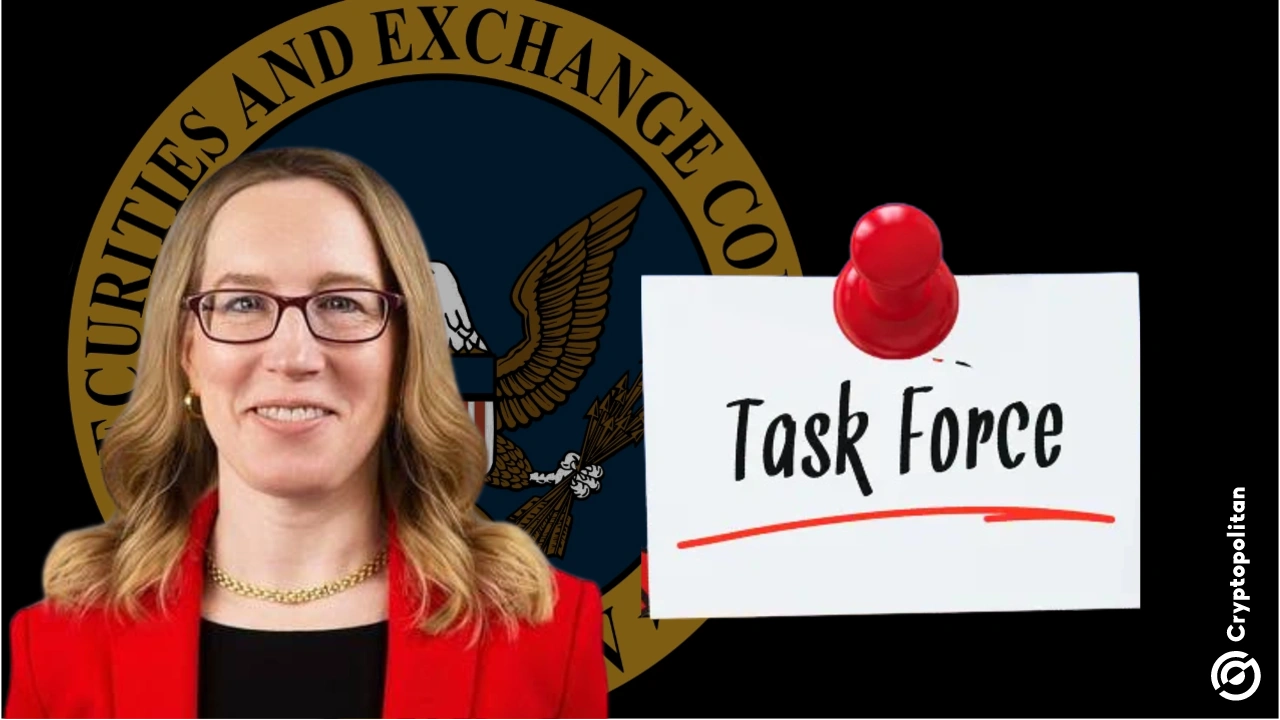 Hester Peirce names 15 SEC crypto task force members who will set new ...