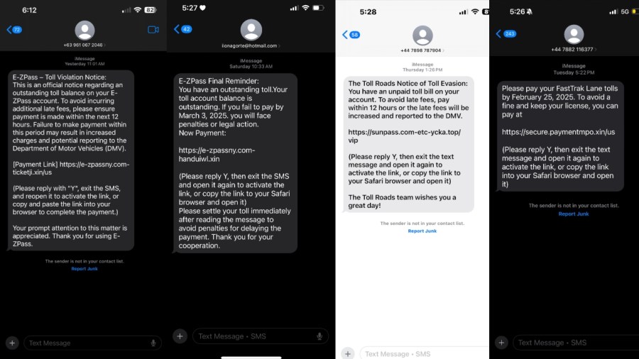 VDOT warns E-Z Pass users of familiar ‘smishing’ scam