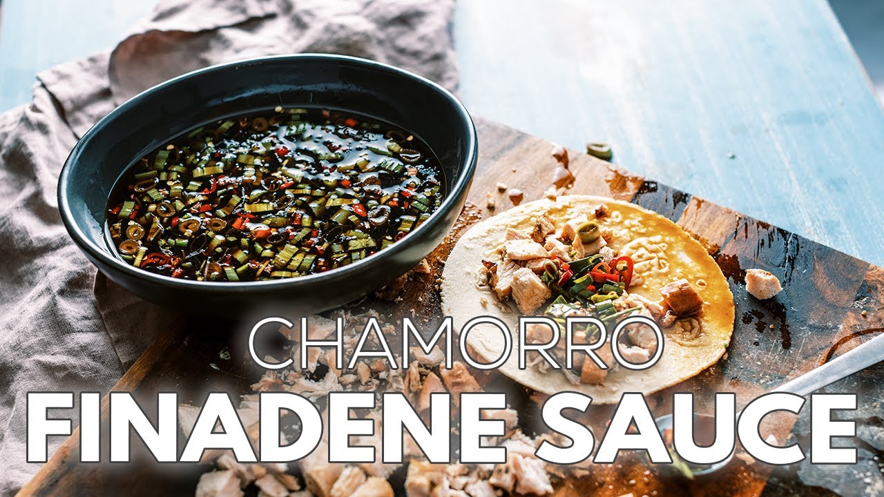 Salsa Finadene Picante con Pollo a la Parrilla | Comida Chamorra de Guam