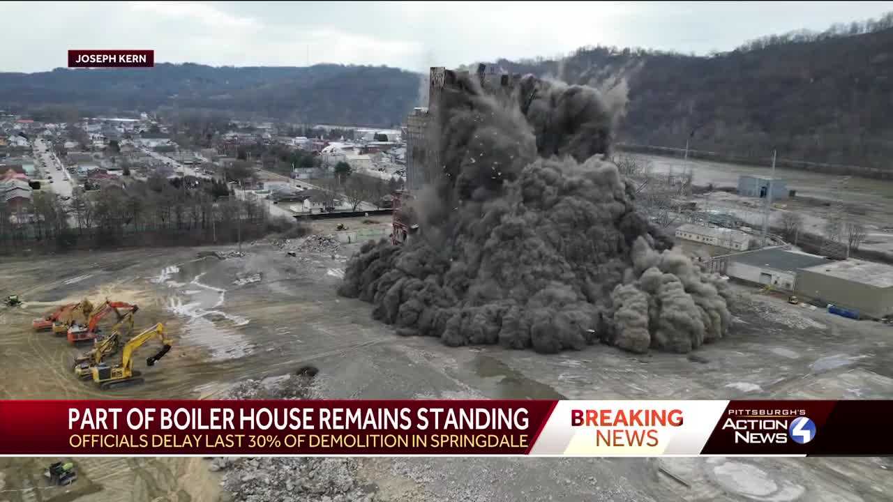 Springdale boiler house demolition failure, delays spark community outrage