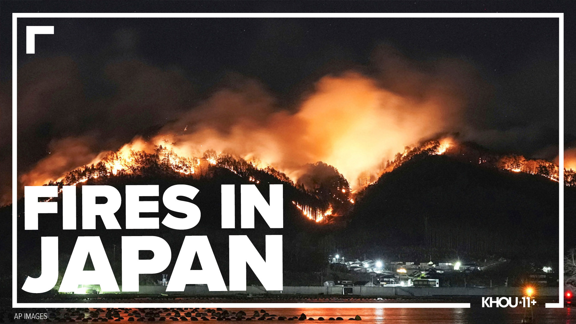 Japan forest fire has damaged dozens of homes and caused hundreds to ...