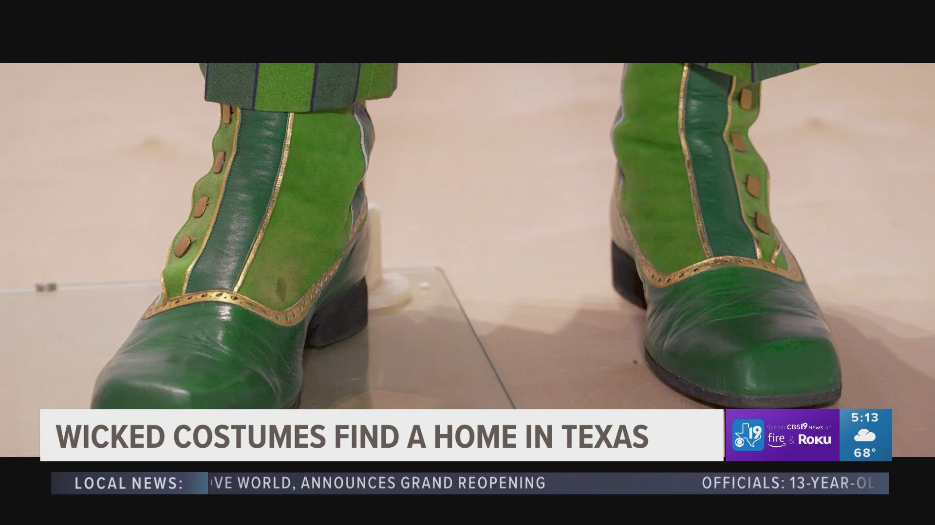 'Wicked' costumes make their way to Texas