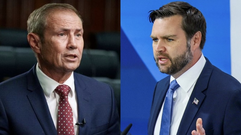 Roger Cook apologises for calling US Vice-President JD Vance a 'knob'