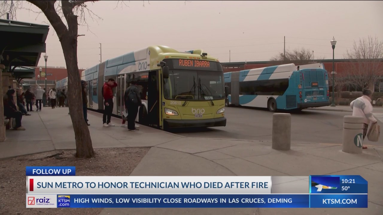 Sun Metro pays tribute to employee killed in fire