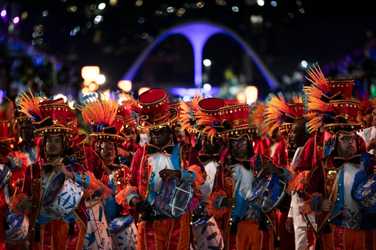 With flicks of the wrist, Rio Carnival's drum maestros keep everyone ...