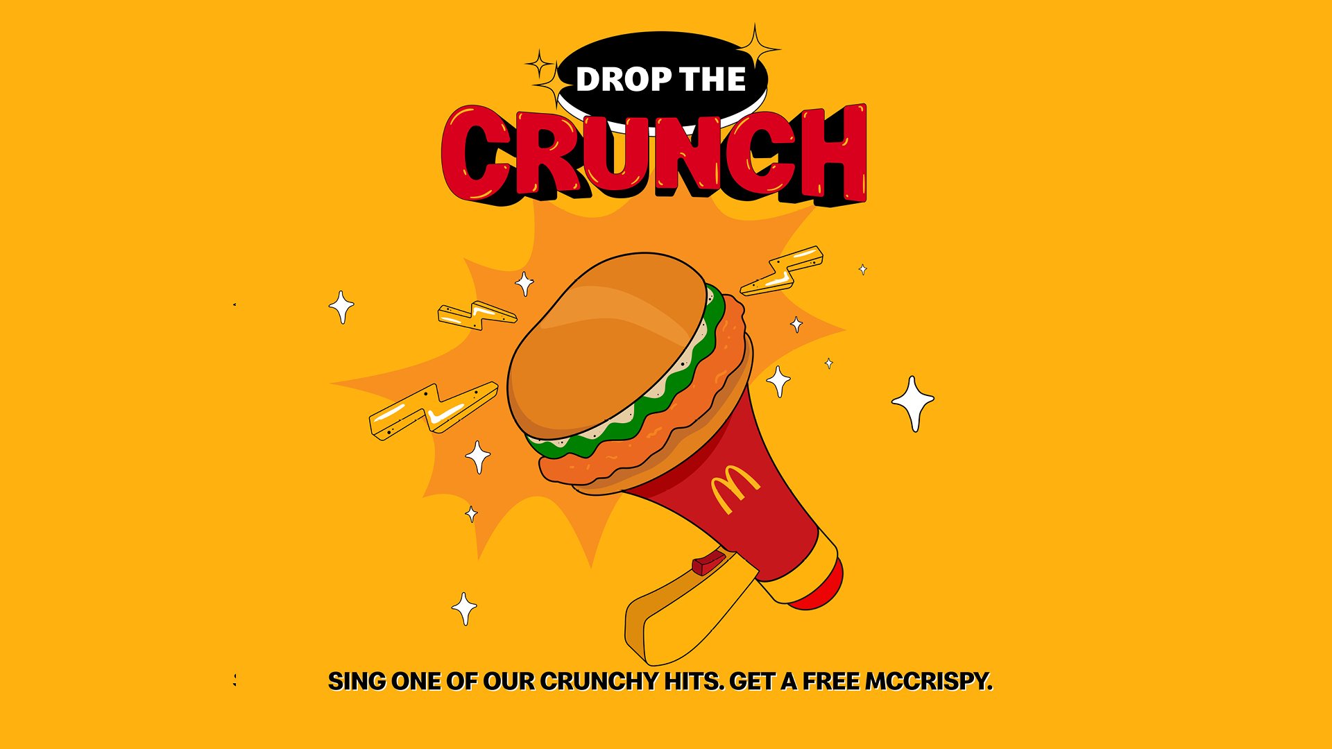 McDonald’s campaign turns Crunch songs into currency for a McCrispy