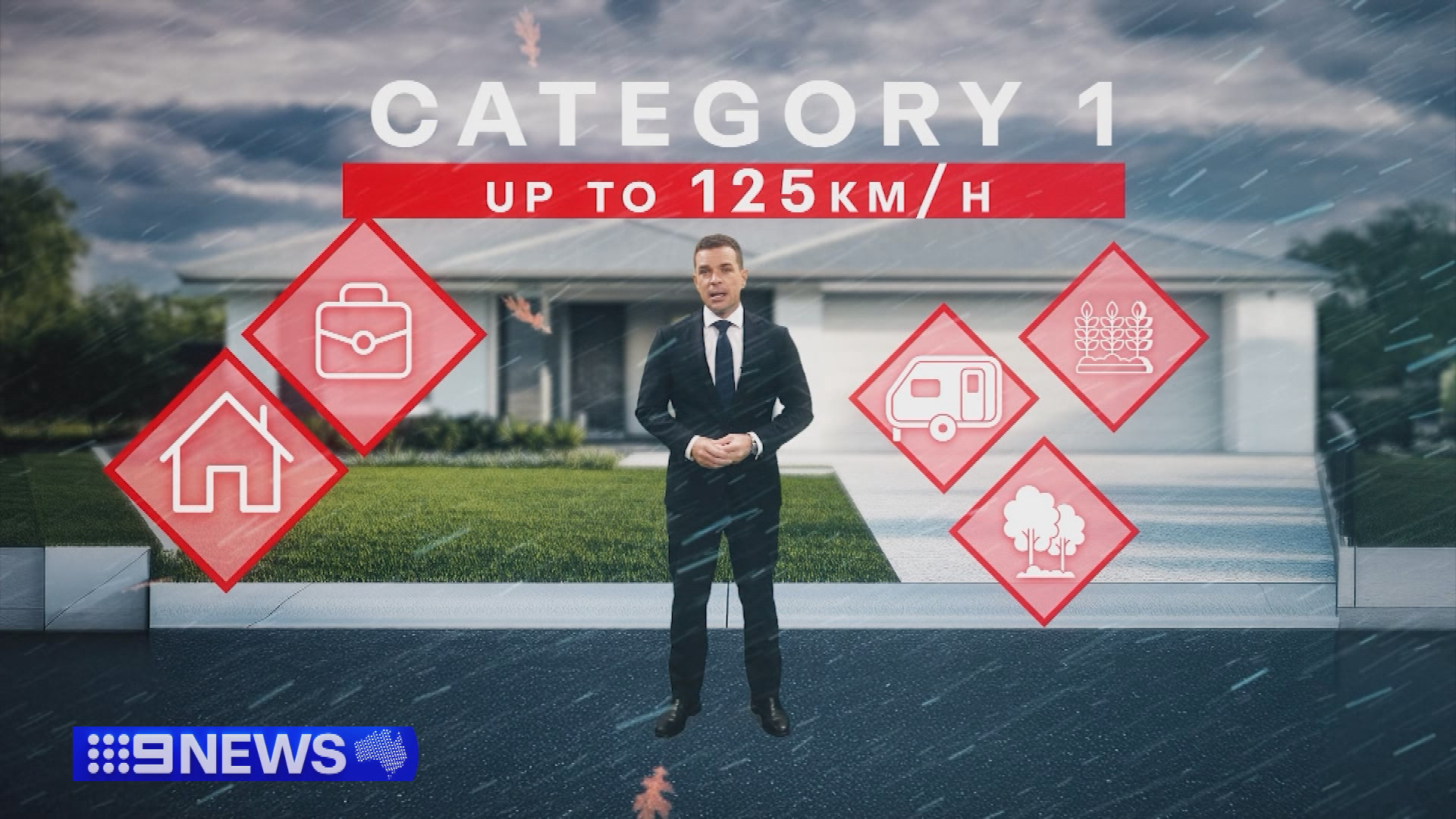 Cyclone Alfred completes U-turn and heads for south-east Queensland