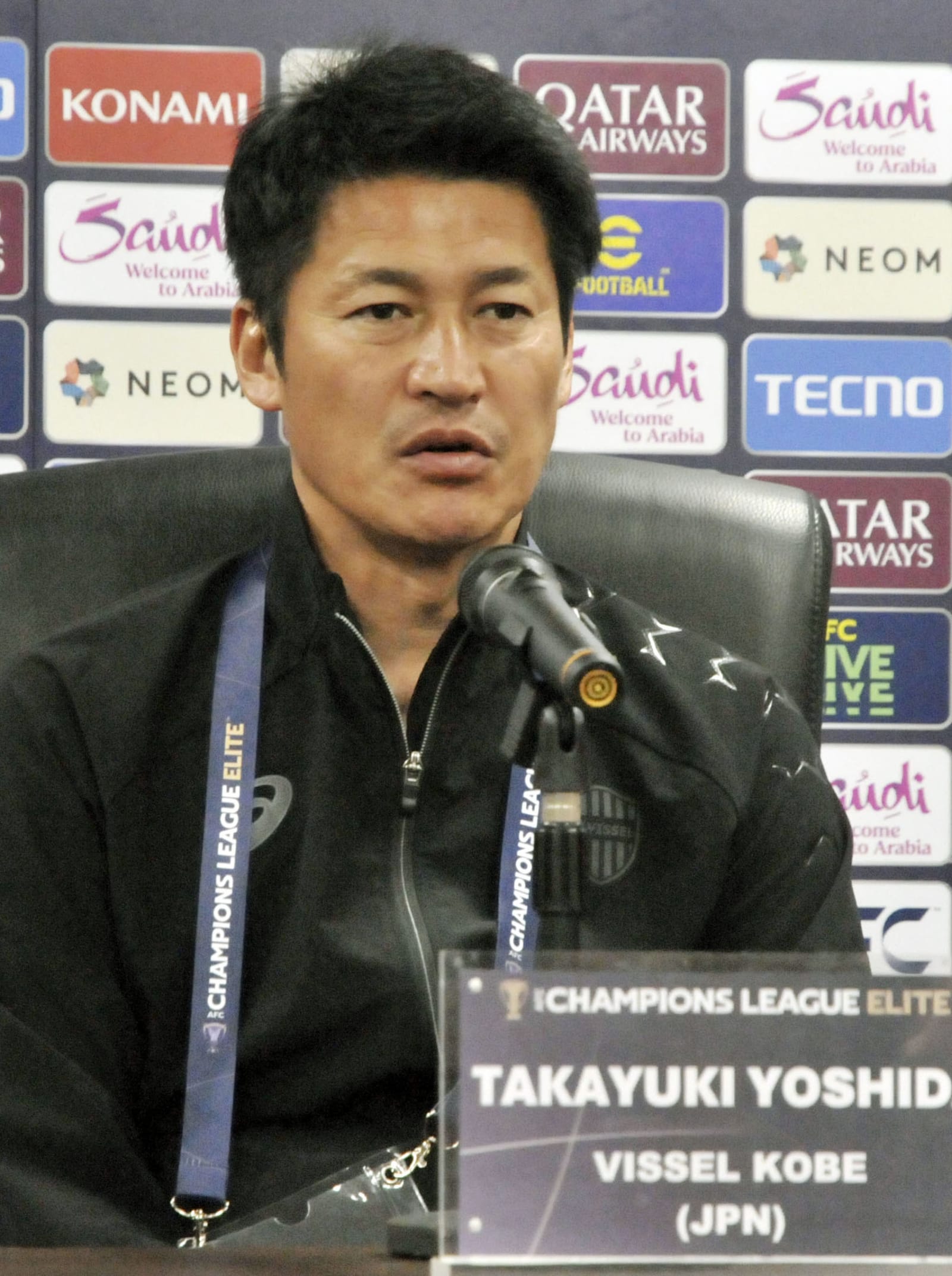 神戸・吉田監督「ホームで勝つ」 ACLE決勝T1回戦で抱負