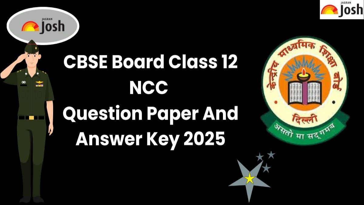 CBSE Class 12th NCC Question Paper And Answer Key 2025 With Analysis ...