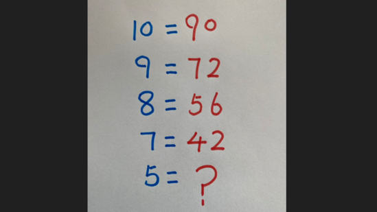 This tricky maths brain teaser has people scratching their heads, can ...